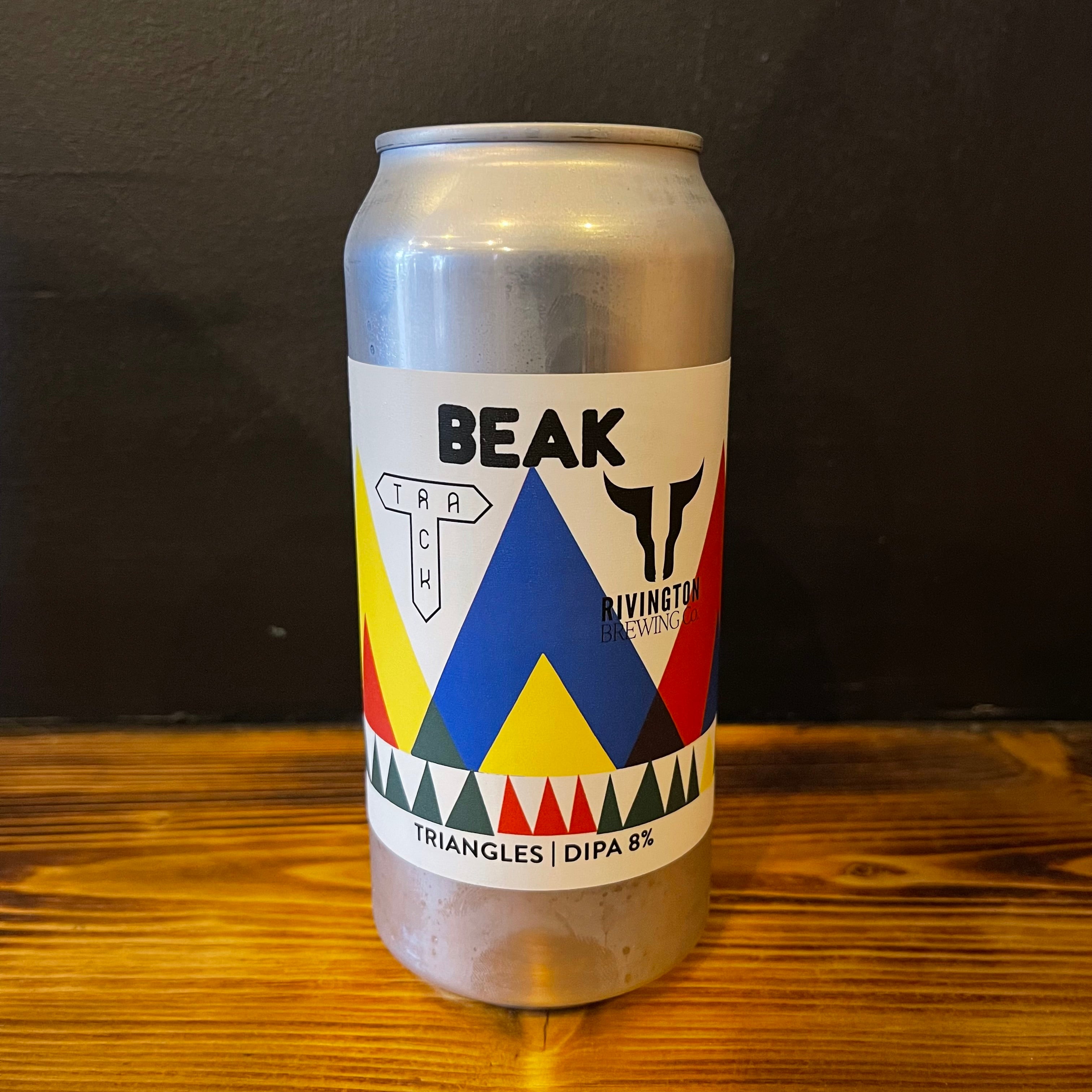 BEAK + TRACK + RIVINGTON TRIANGLES V2 DIPA 8.0% – The Craft Beer Cabin