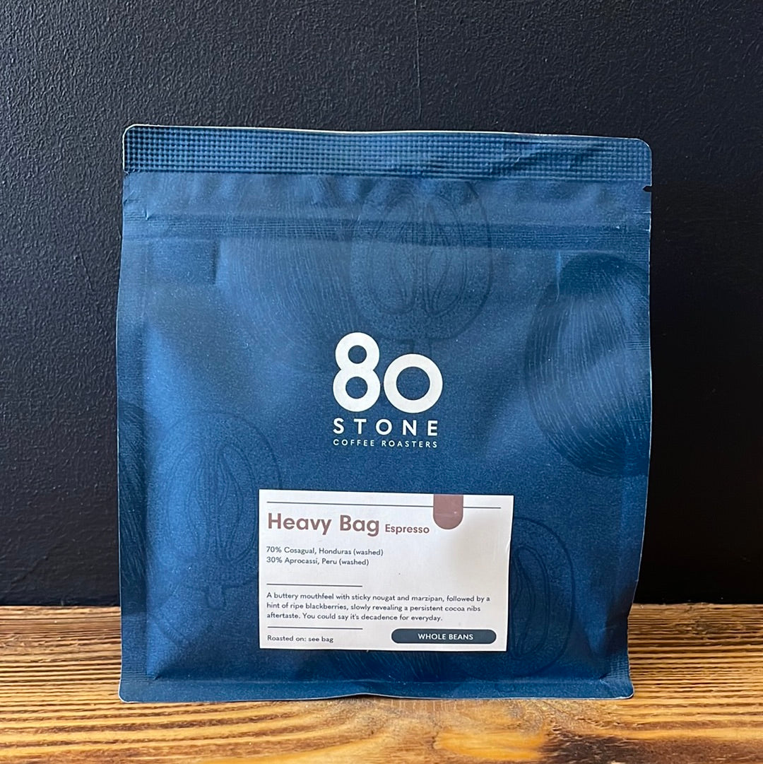 80 STONE COFFEE HEAVY BAG ESPRESSO – The Craft Beer Cabin