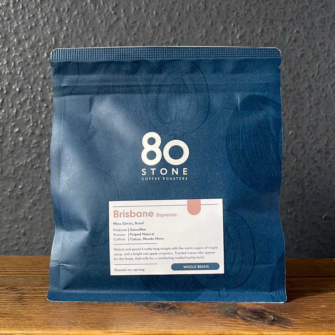 80 STONE COFFEE BRISBANE ESPRESSO (BRAZIL) – The Craft Beer Cabin